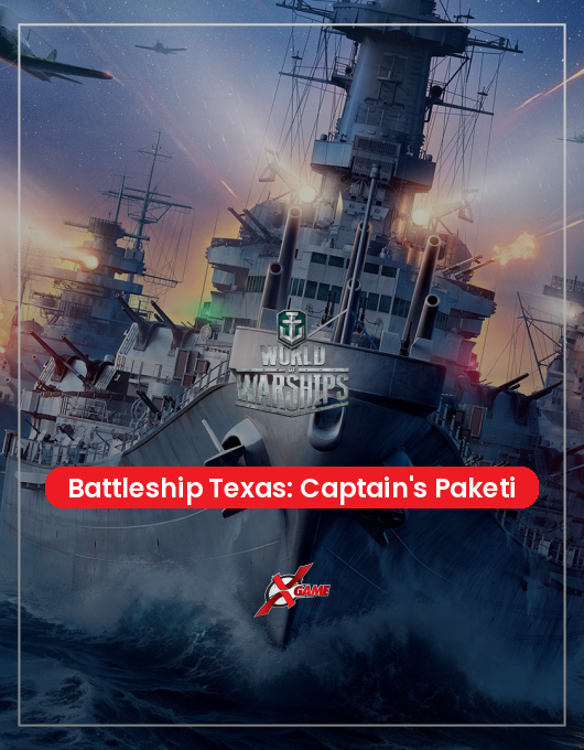 Battleship Texas: Captain's Paketi - XGame