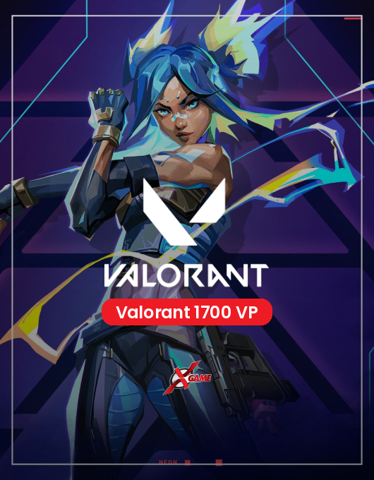Valorant 1700 VP - XGame