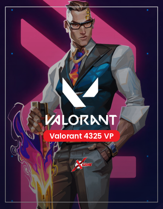 Valorant 4325 VP - XGame
